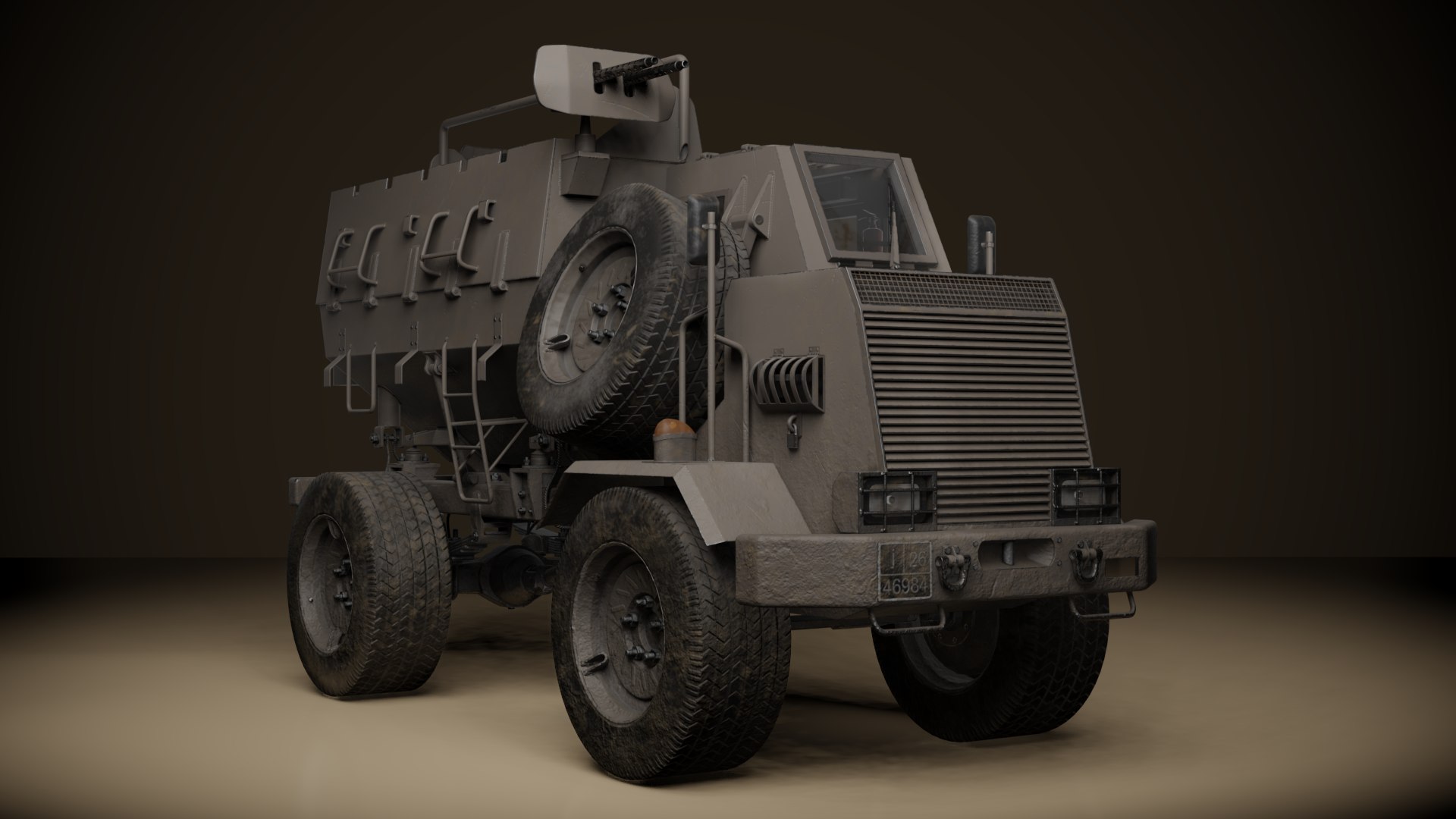 3D BTR-Buffel Model - TurboSquid 1836356
