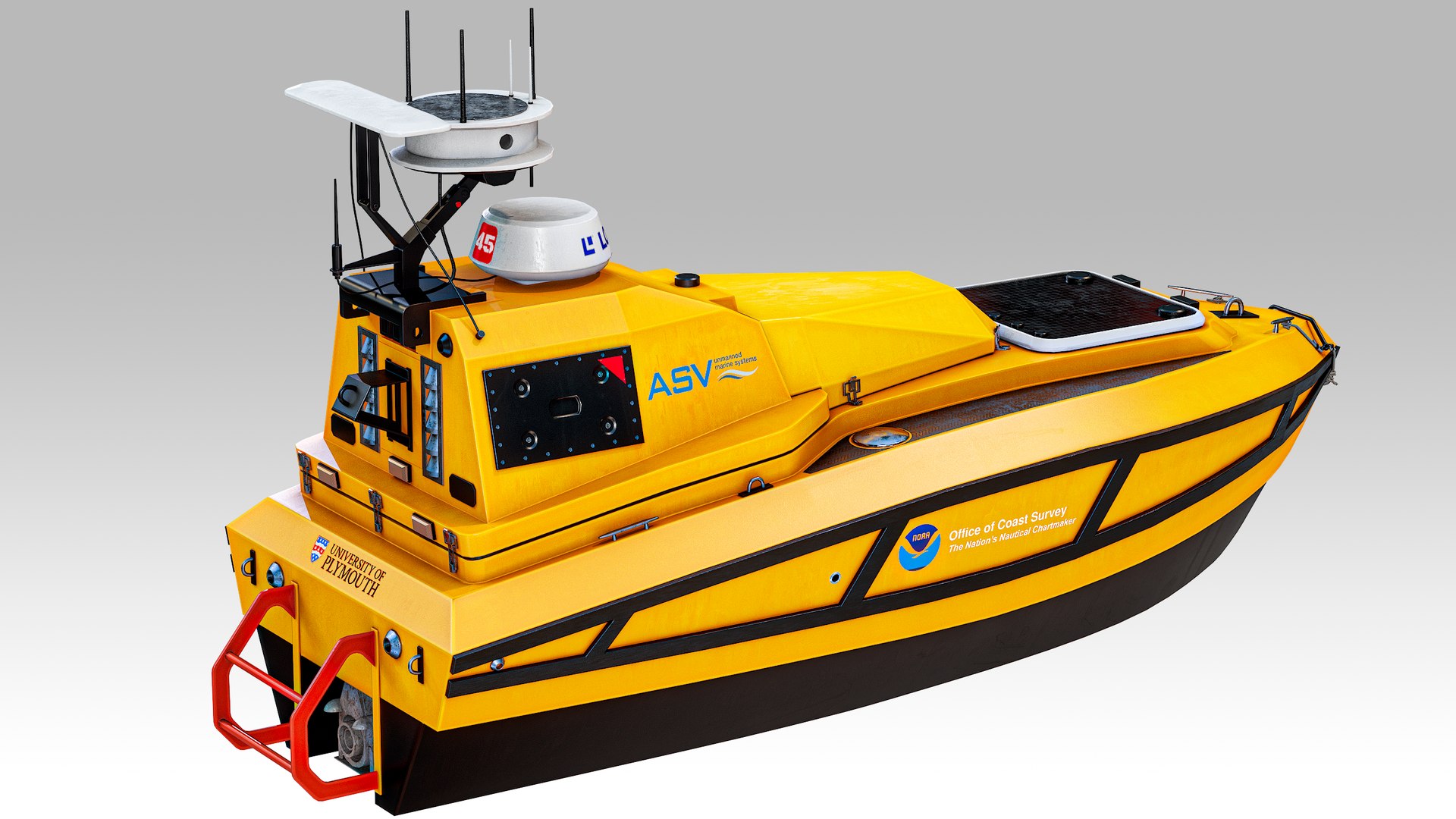 3D C-Worker 4 Autonomous Surface Vehicle ASV Type 2 PBR - TurboSquid 2282338