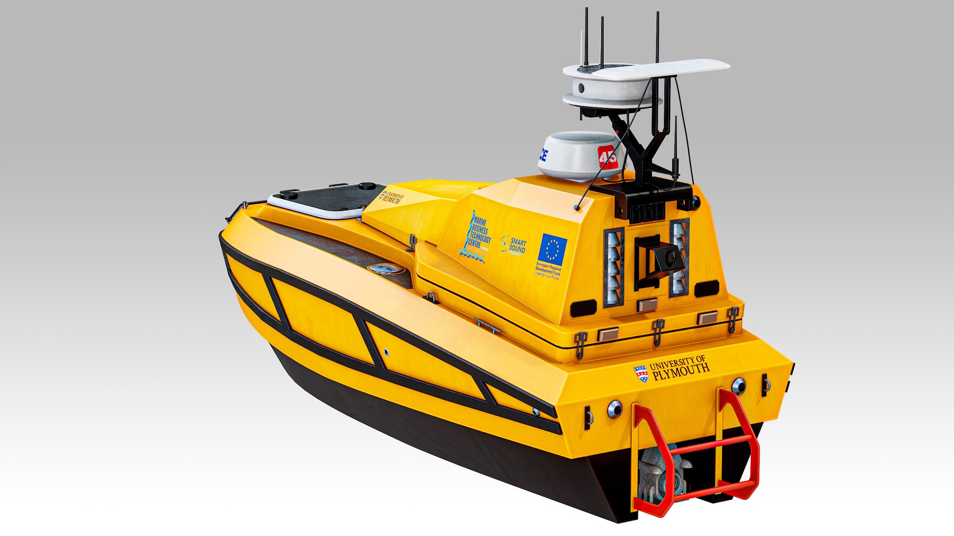 3D C-Worker 4 Autonomous Surface Vehicle ASV Type 2 PBR - TurboSquid ...