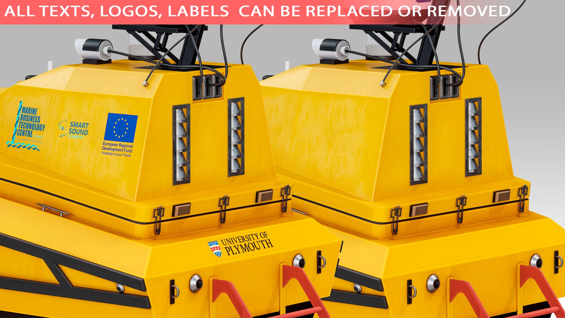 3D C-Worker 4 Autonomous Surface Vehicle ASV Type 2 PBR - TurboSquid ...