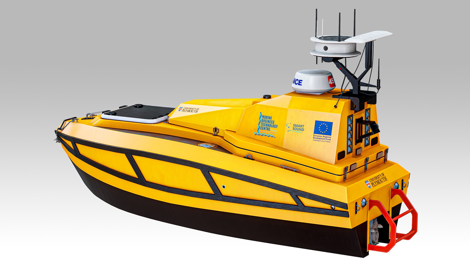 3D C-Worker 4 Autonomous Surface Vehicle ASV Type 2 PBR - TurboSquid ...