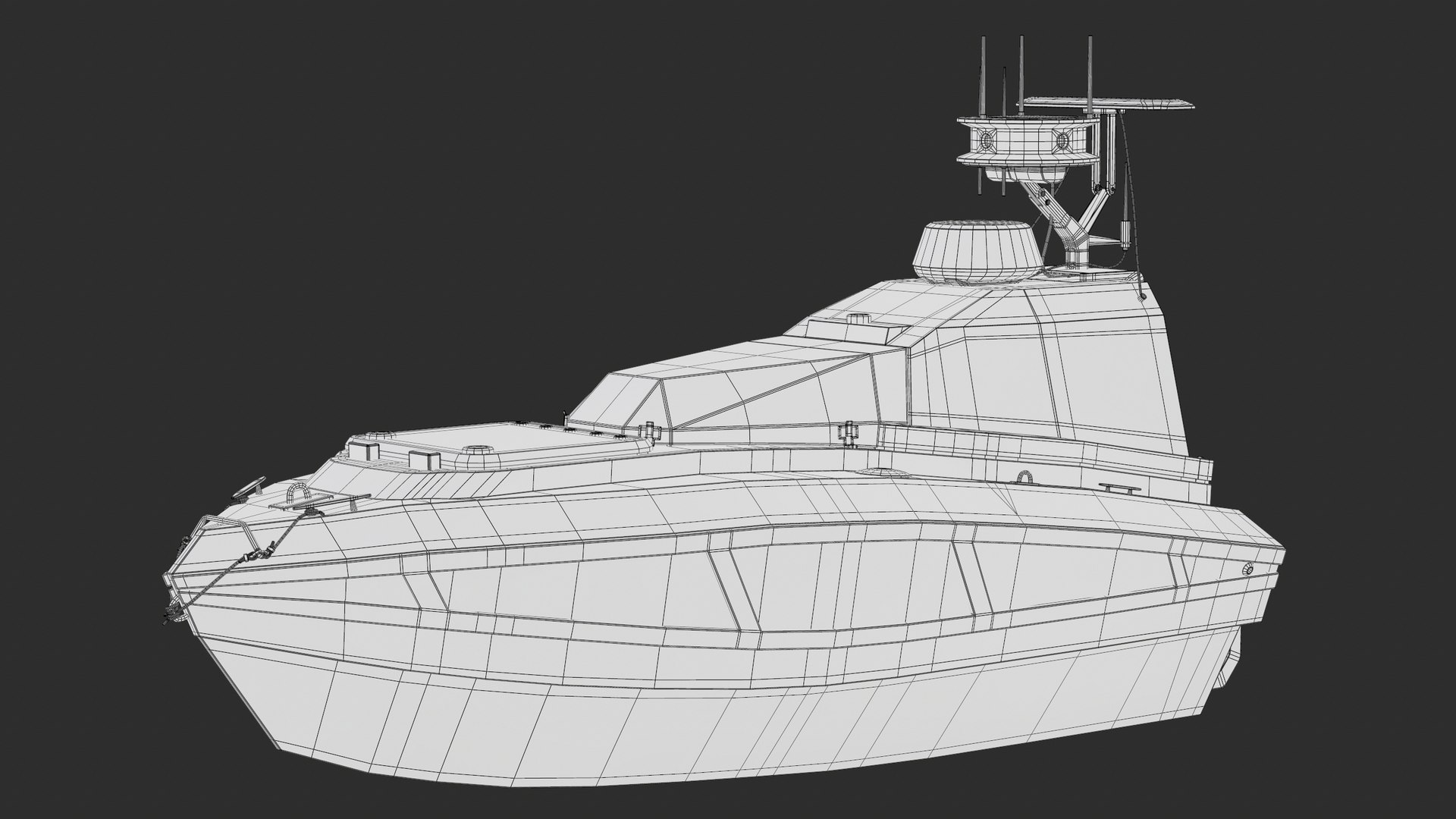 3D C-Worker 4 Autonomous Surface Vehicle ASV Type 2 PBR - TurboSquid ...