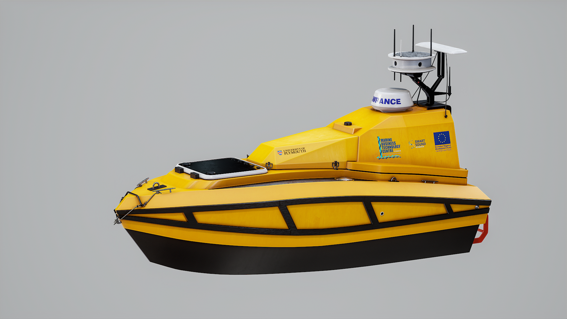 3D C-Worker 4 Autonomous Surface Vehicle ASV Type 2 PBR - TurboSquid ...