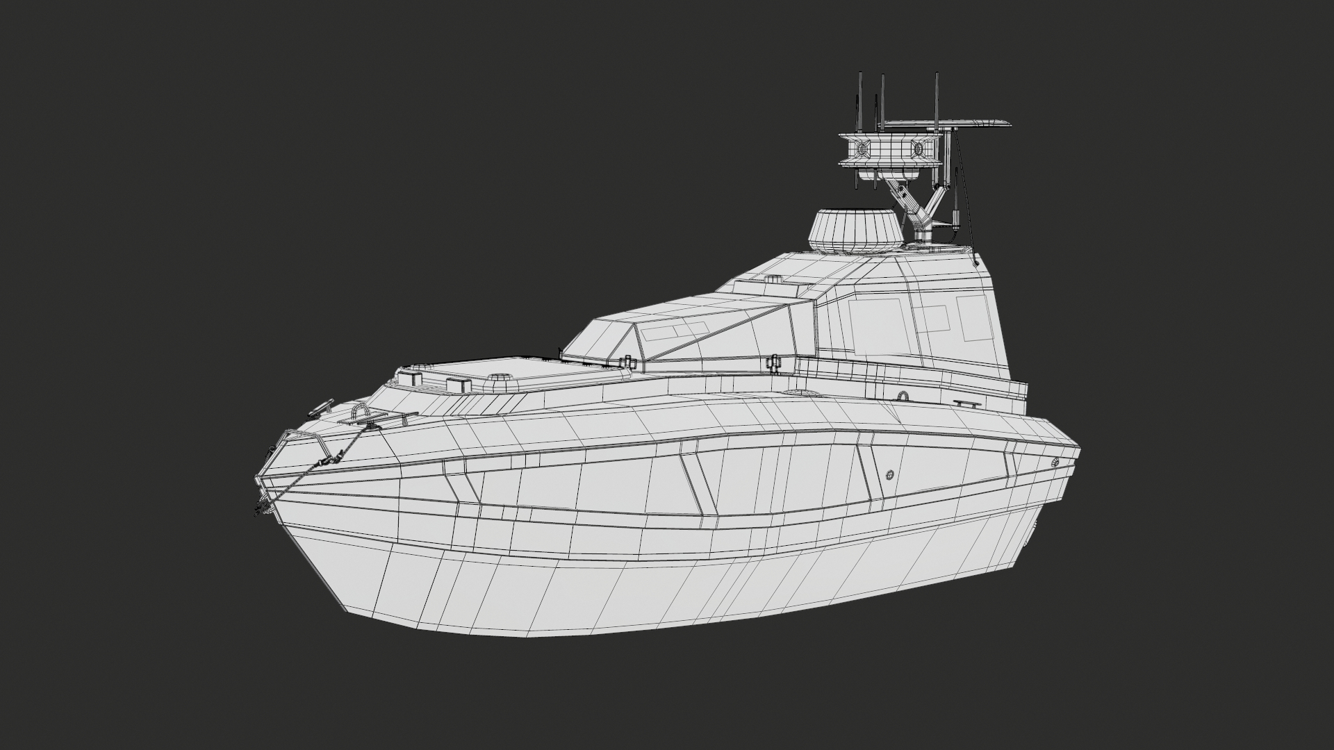 3D C-Worker 4 Autonomous Surface Vehicle ASV Type 2 PBR - TurboSquid ...