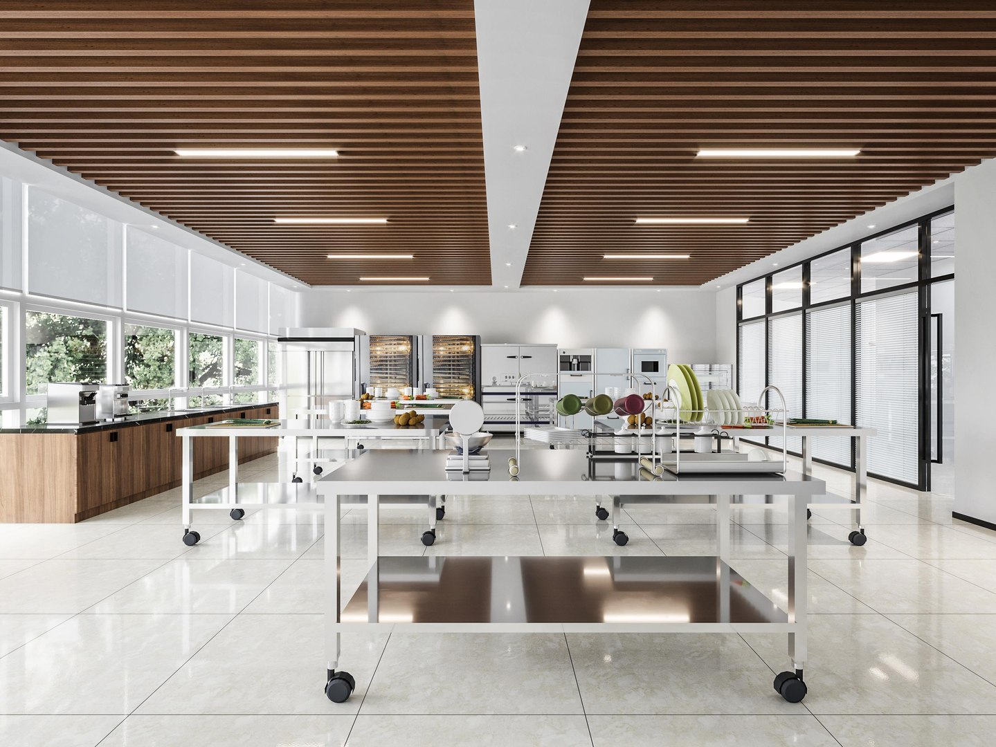 3D Modern Restaurant Kitchen Model - TurboSquid 2057379