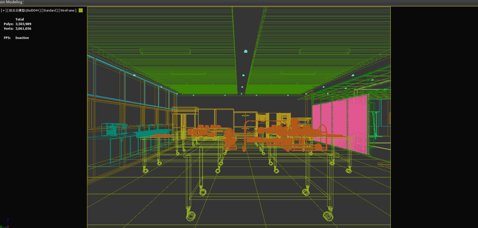 3D Modern Restaurant Kitchen Model - TurboSquid 2057379