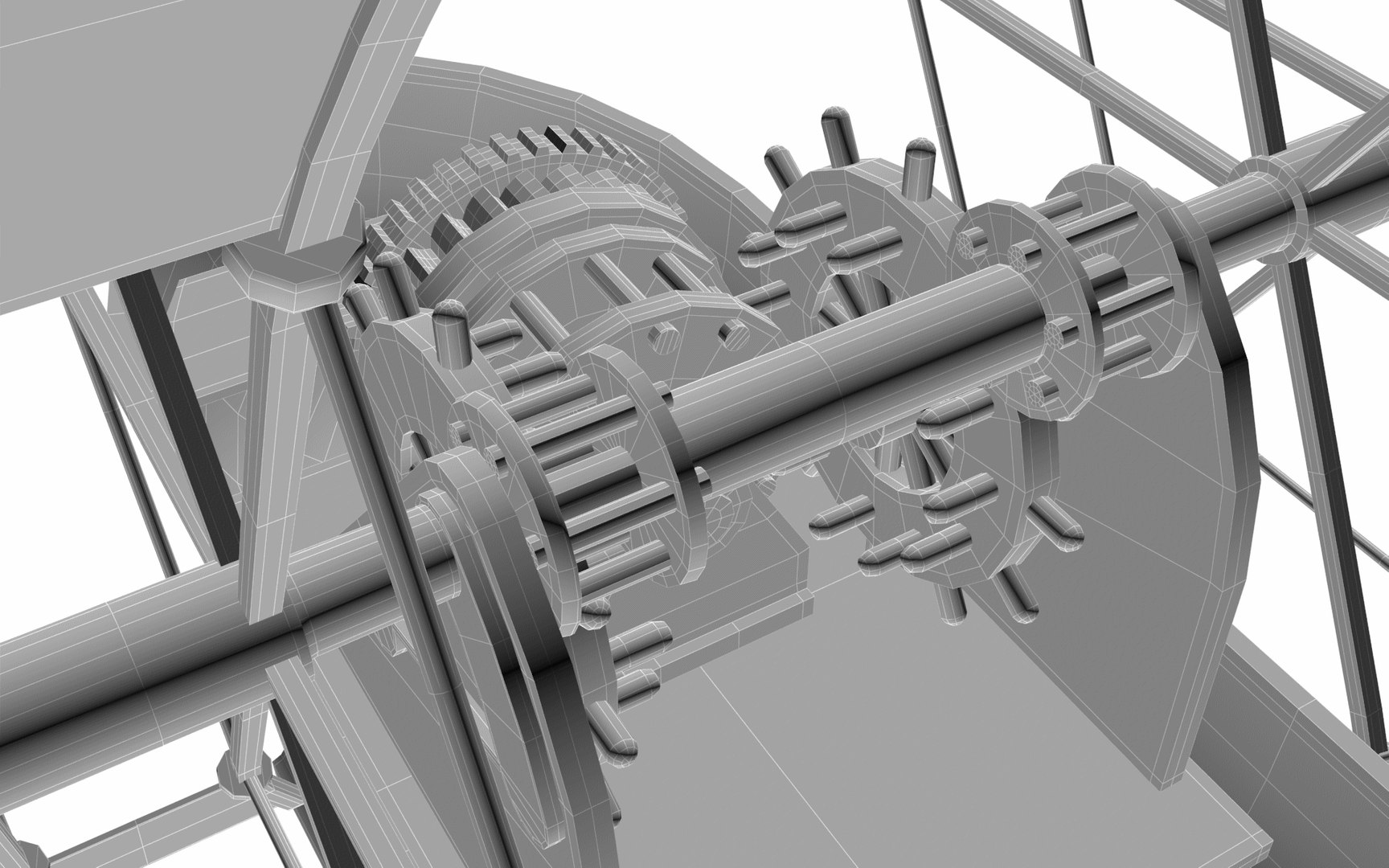 Leonardo Paddle Wheel Boat 3D - TurboSquid 1763115