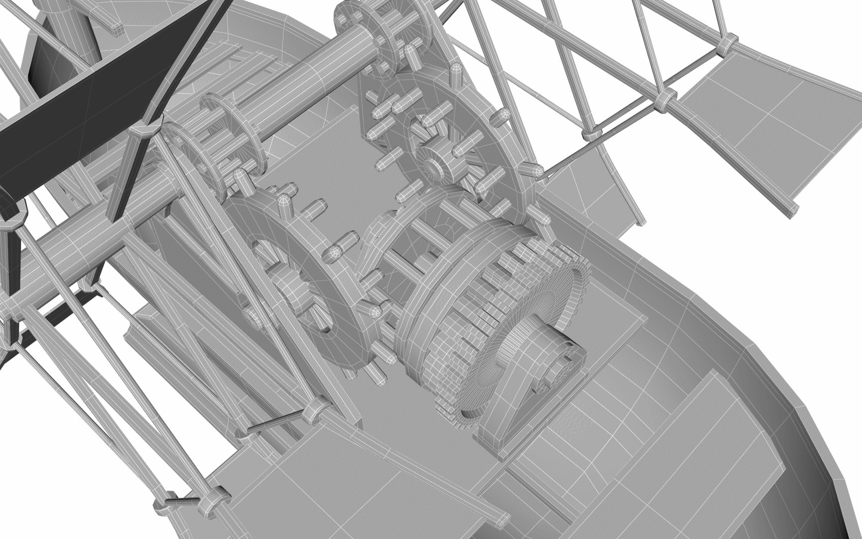 Leonardo Paddle Wheel Boat 3D - TurboSquid 1763115