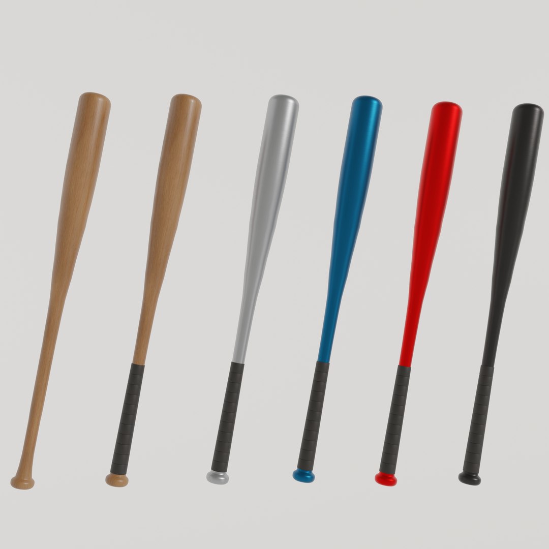 Baseball Bats Collection 3D - TurboSquid 2284874