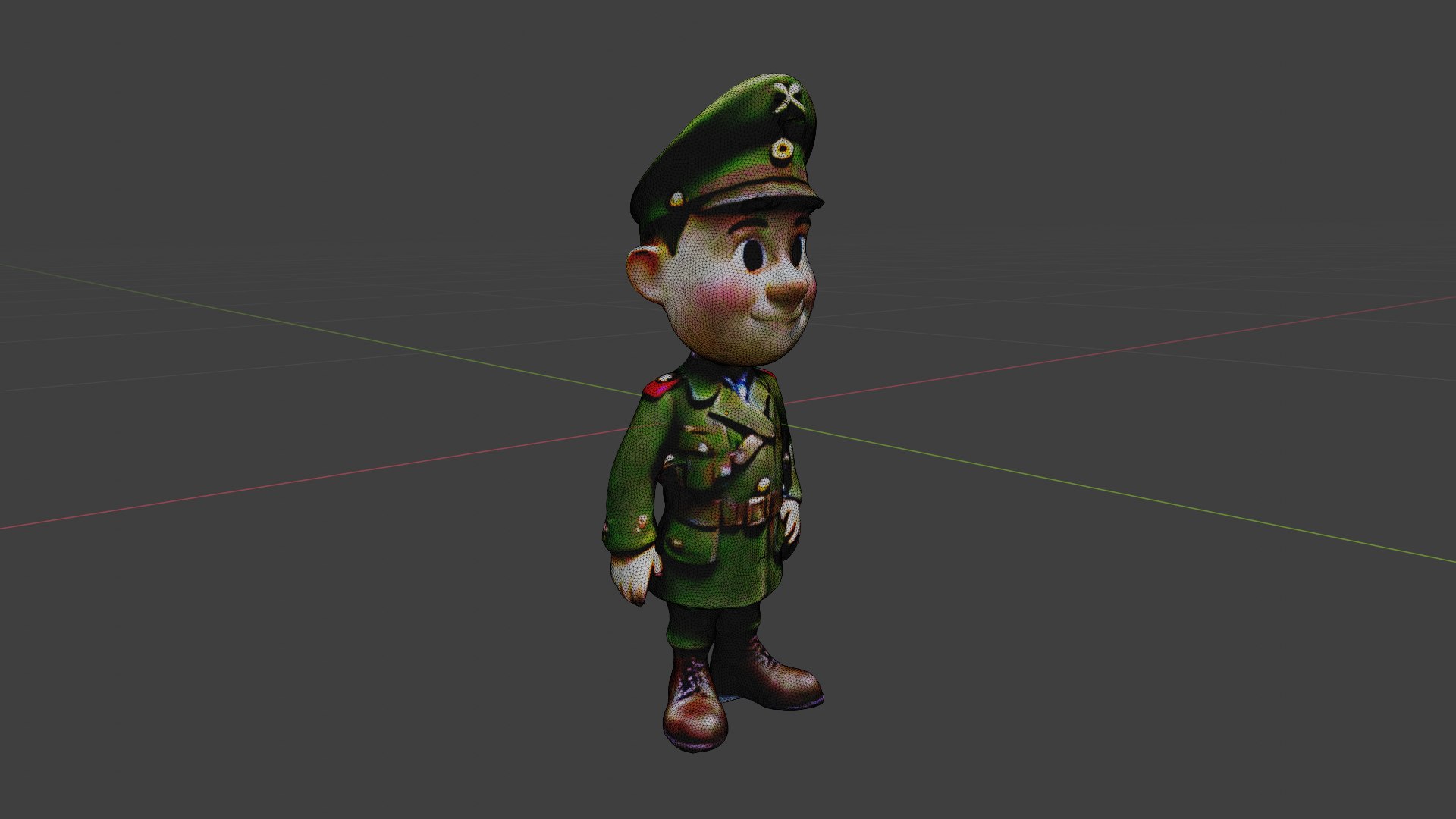 World War II Soldier 3D Model - TurboSquid 2128001