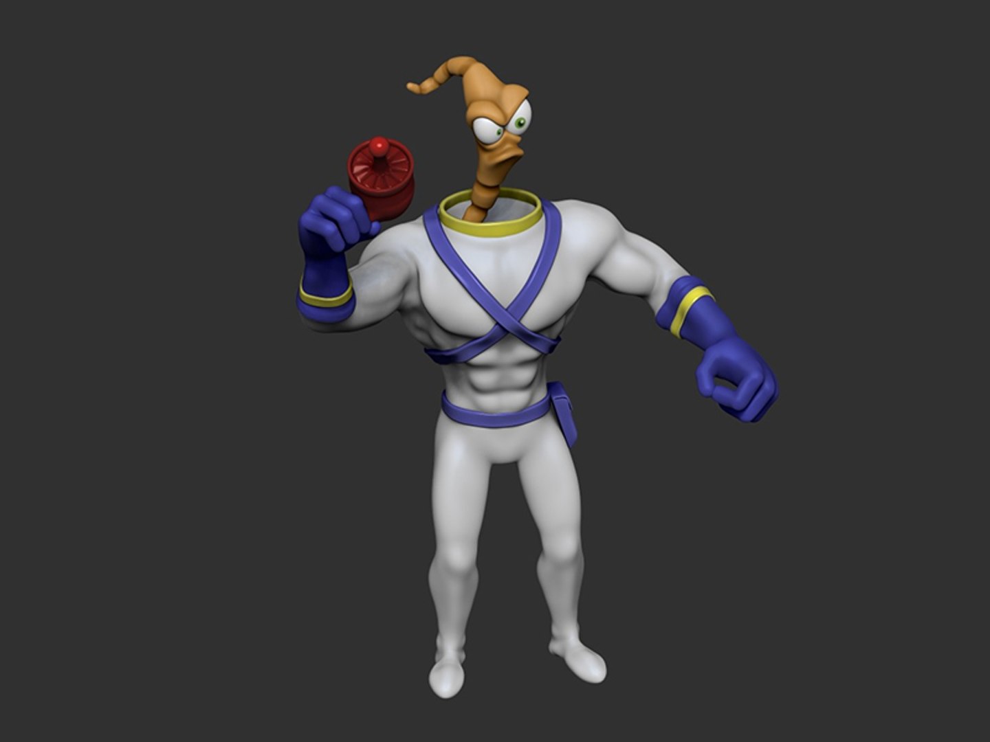 3D Model Earthworm Jim - TurboSquid 1204797
