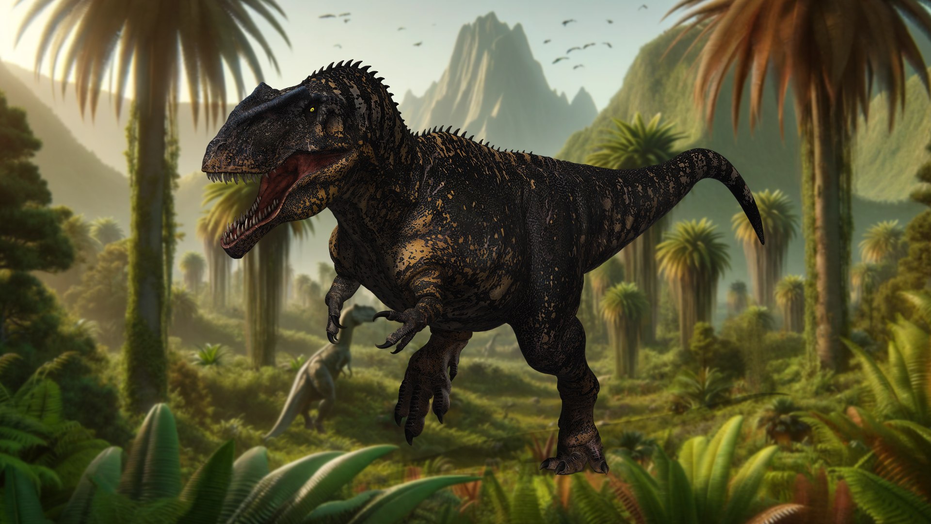 Predator Dinosaur Jurassic Giant TRex 3D Model Dino Low-poly 3D model ...