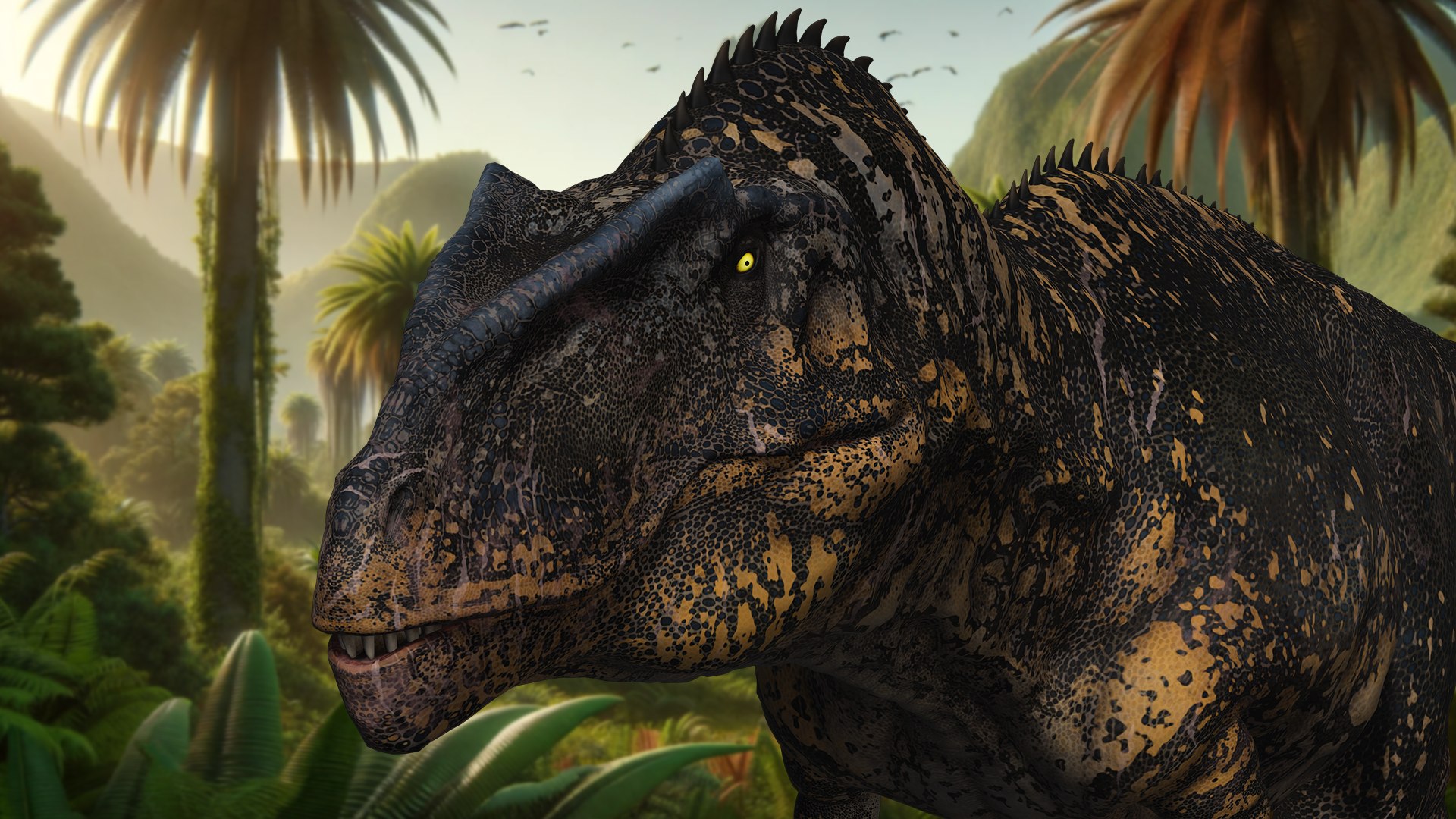 Predator Dinosaur Jurassic Giant TRex 3D Model Dino Low-poly 3D model ...