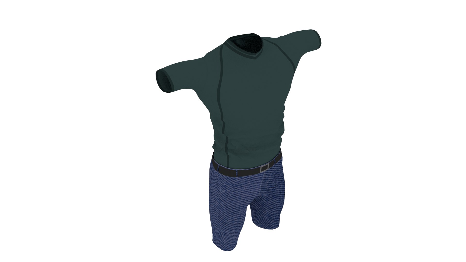 Mens Clothing 3D Model - TurboSquid 2108149