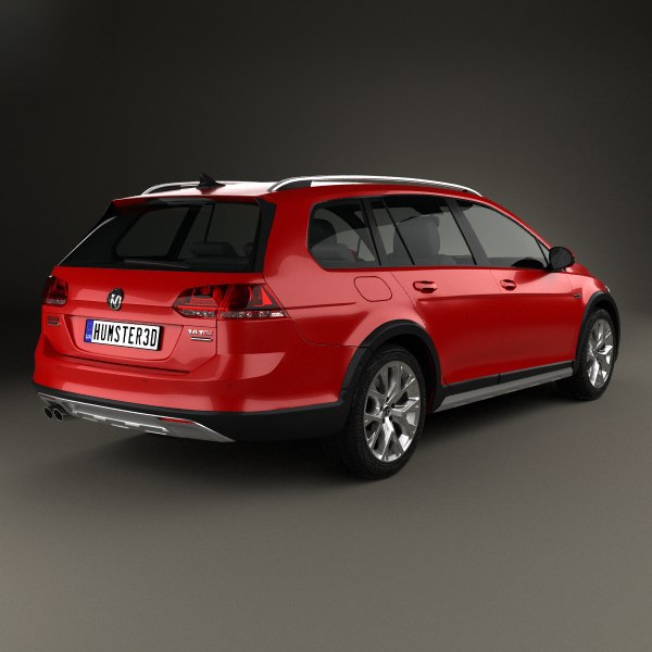 modelo 3d Volkswagen Golf Alltrack 2015 - TurboSquid 1305061