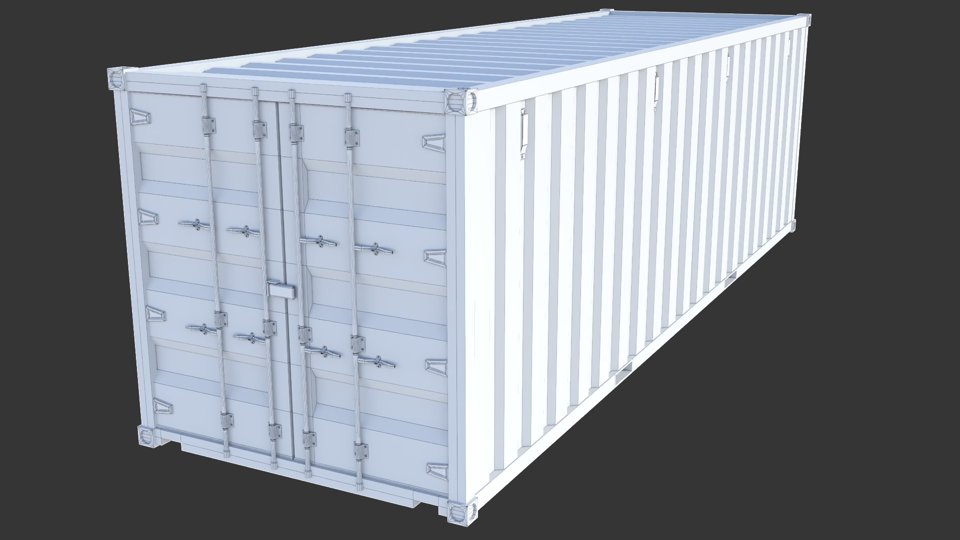 Cargo Container 01 Var 5 Model - TurboSquid 2191314