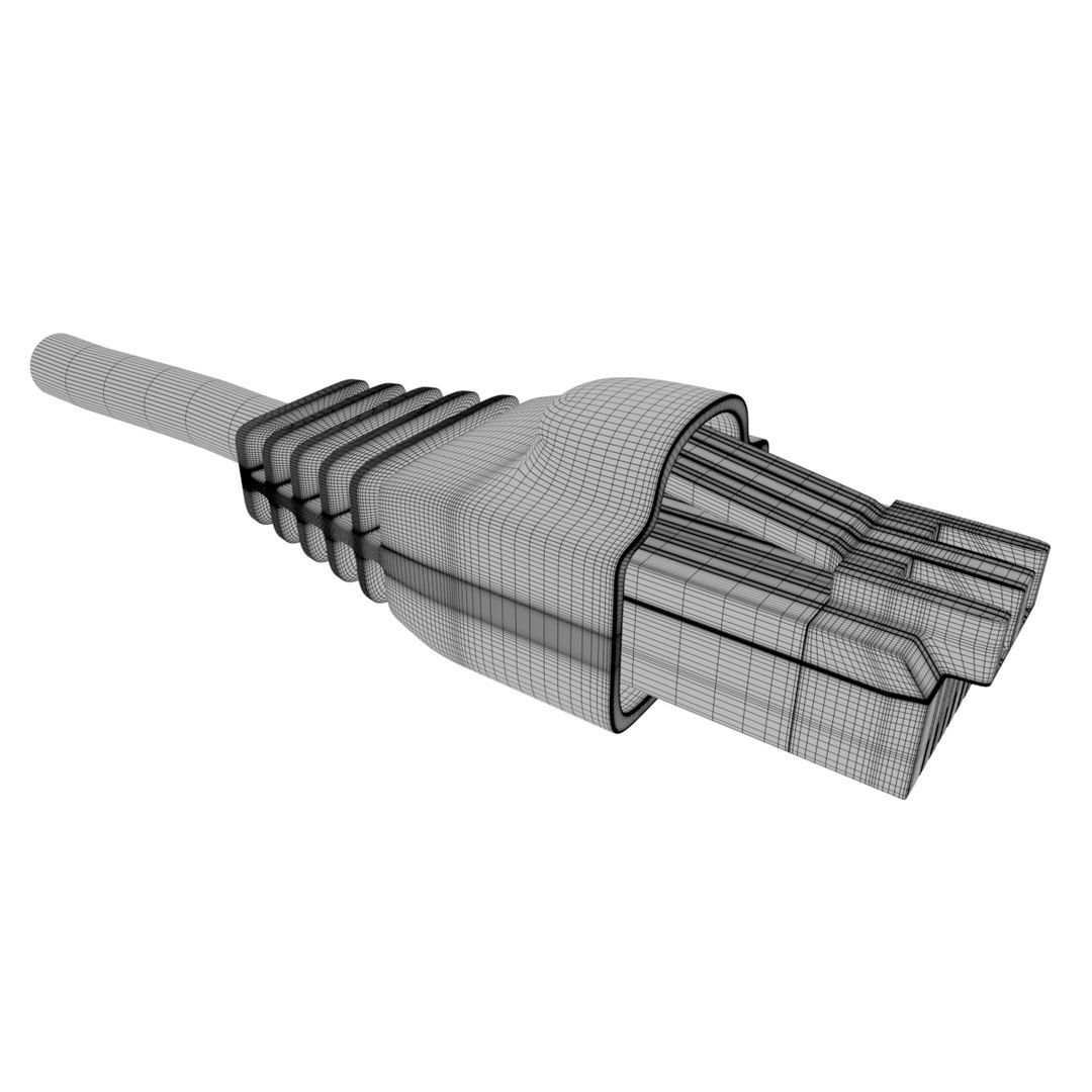 3D Ethernet Cable - TurboSquid 1535075