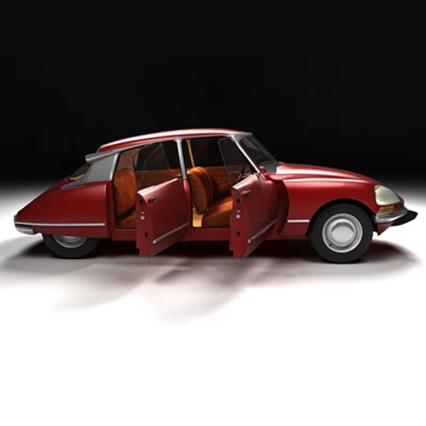 car citroen 3d model