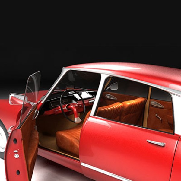 car citroen 3d model