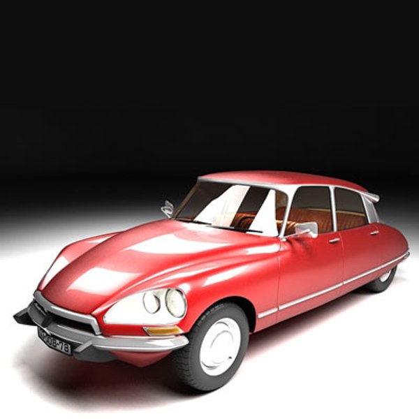 car citroen 3d model