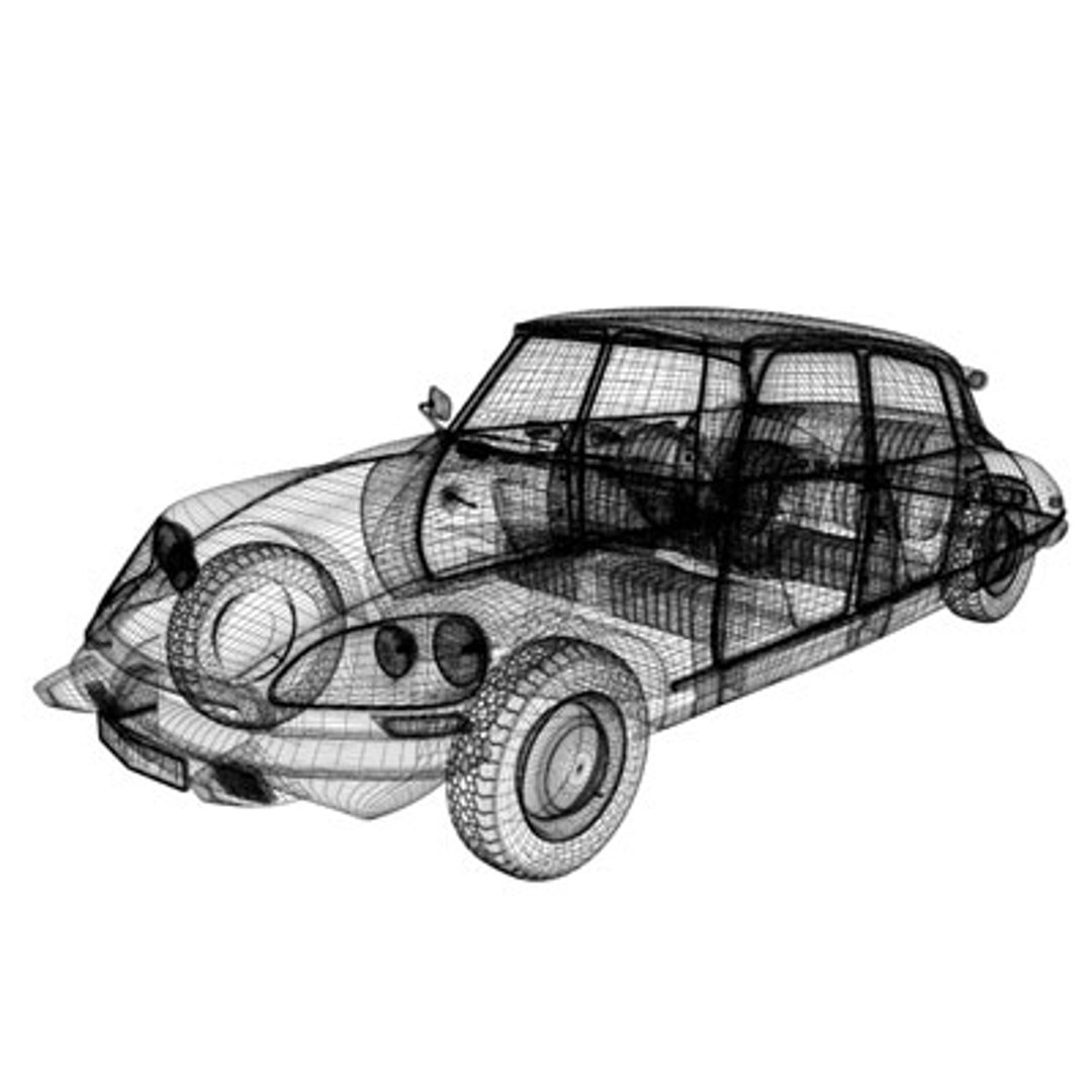 Car Citroen 3d Model