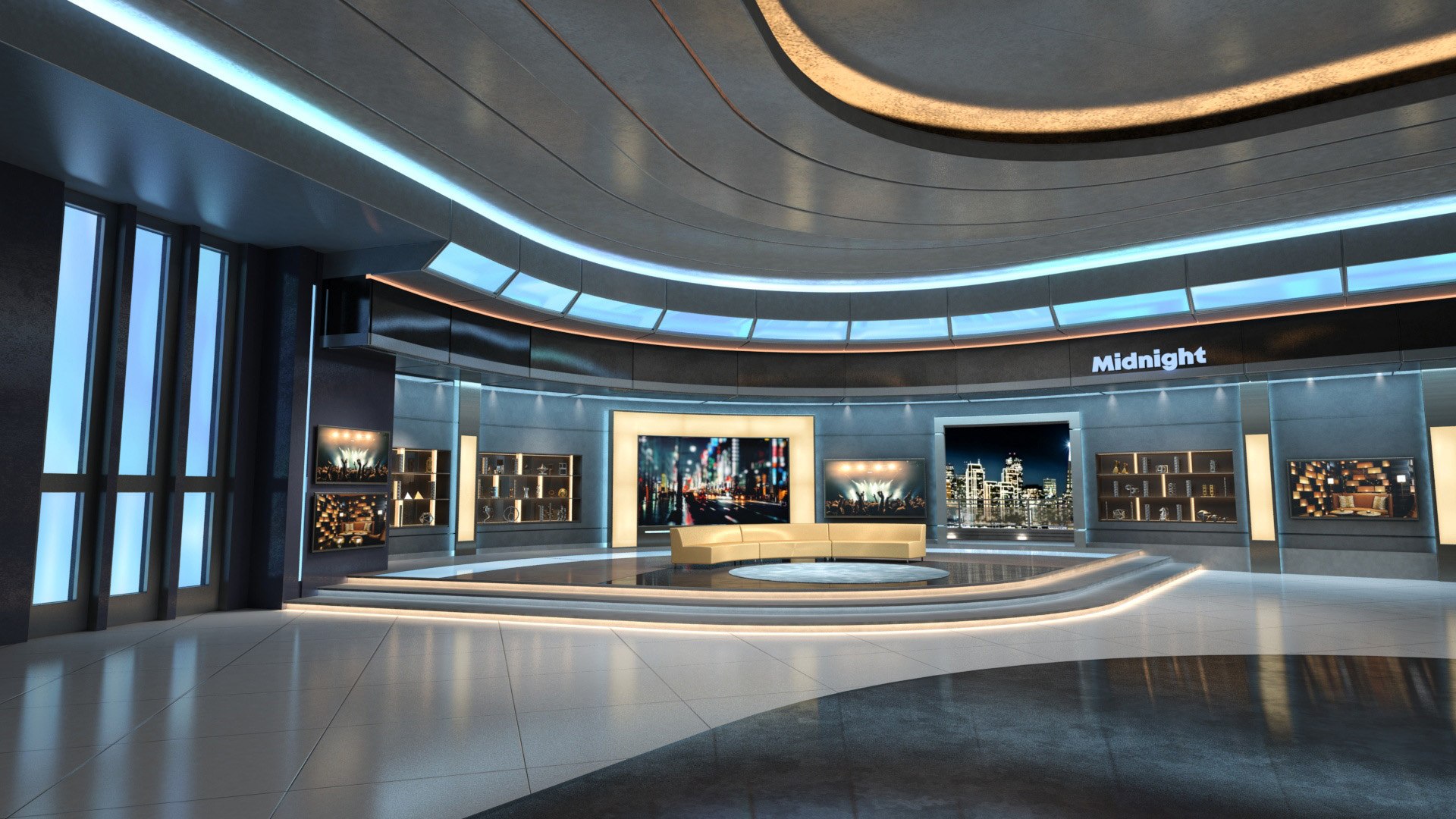 VR Studio Midnight 3D - TurboSquid 1974813