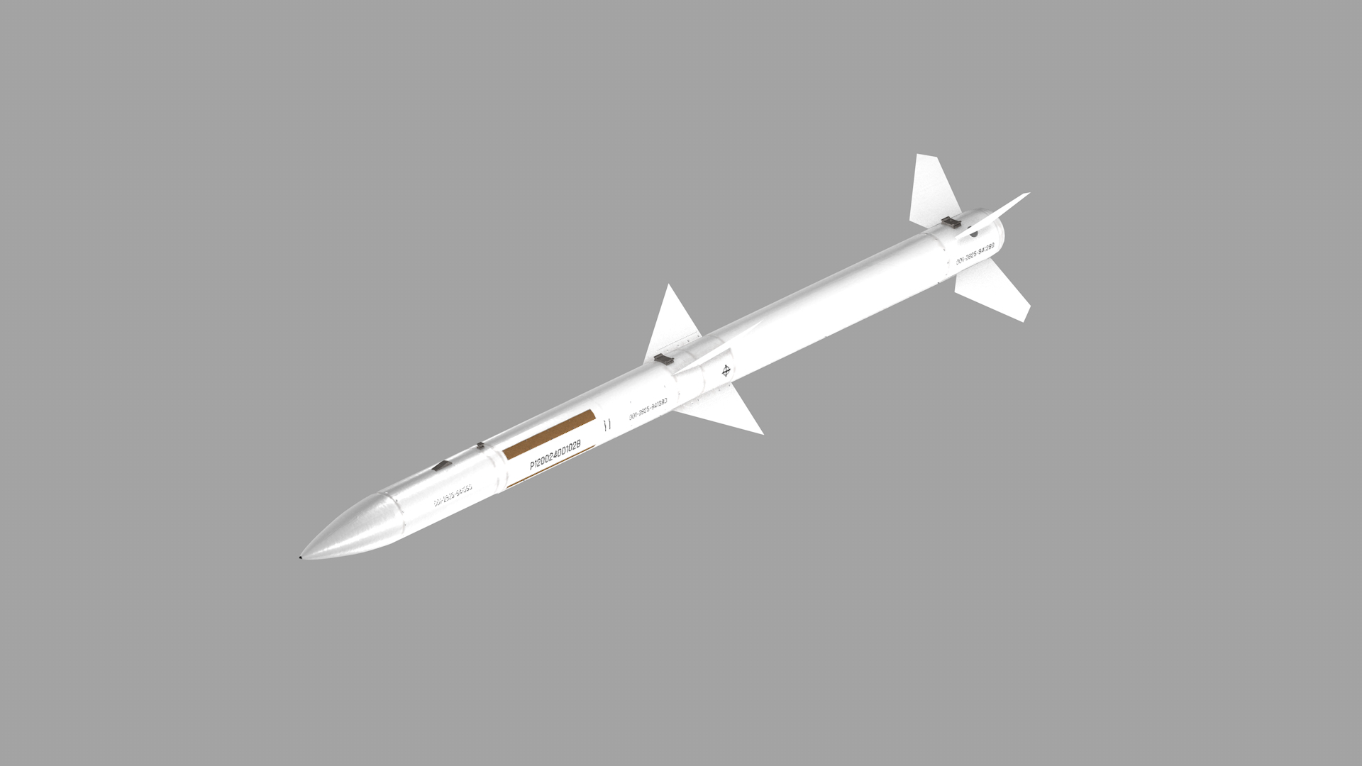 PL-12 Chinese BVR Air to Air Missile model - TurboSquid 1814580