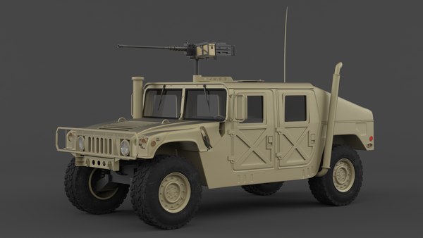 modelo 3d Humvee - TurboSquid 2001235
