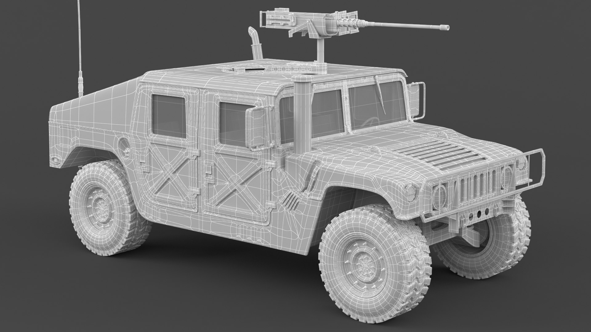 Humvee 3D - TurboSquid 2001235
