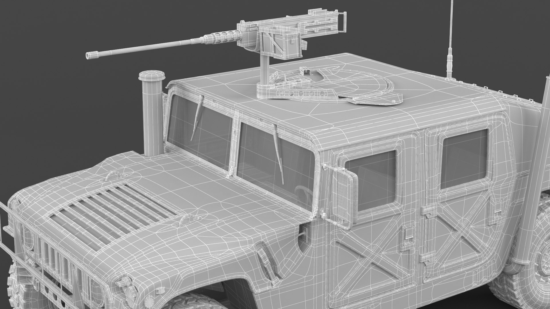 Humvee 3D - TurboSquid 2001235