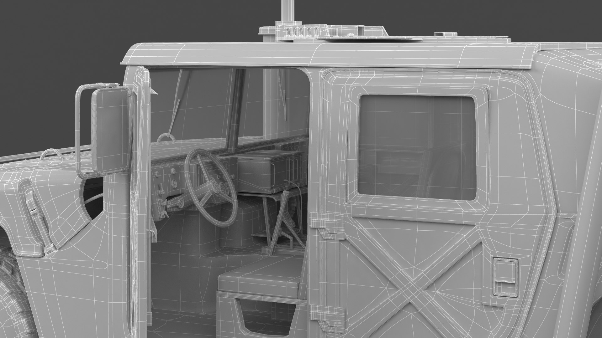 Humvee 3D - TurboSquid 2001235