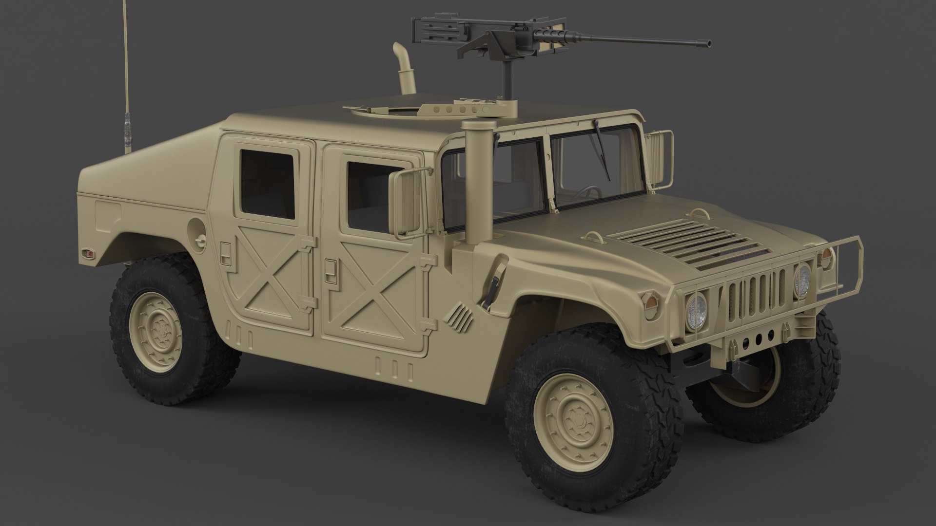 Humvee 3D - TurboSquid 2001235