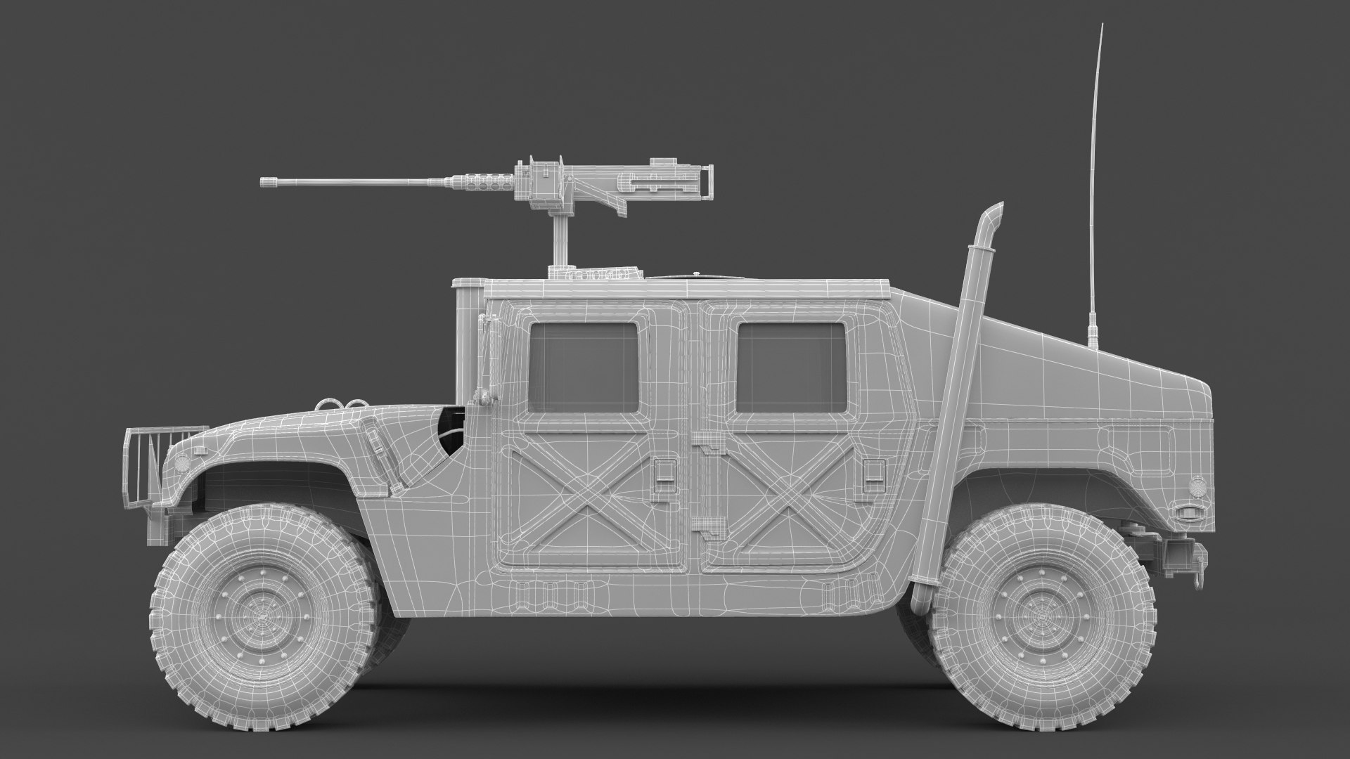 Humvee 3D - TurboSquid 2001235