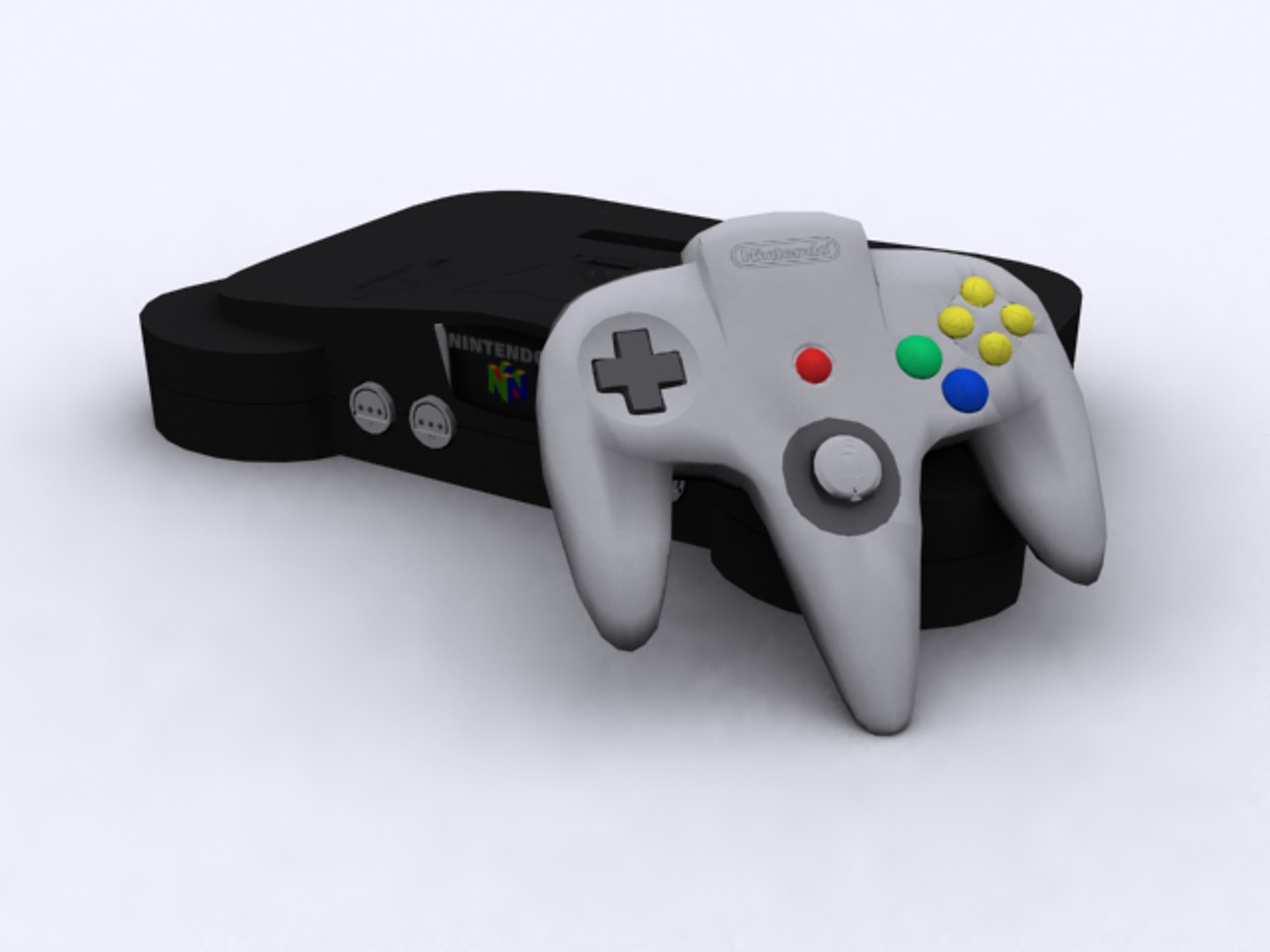 nintendo 64 3d max