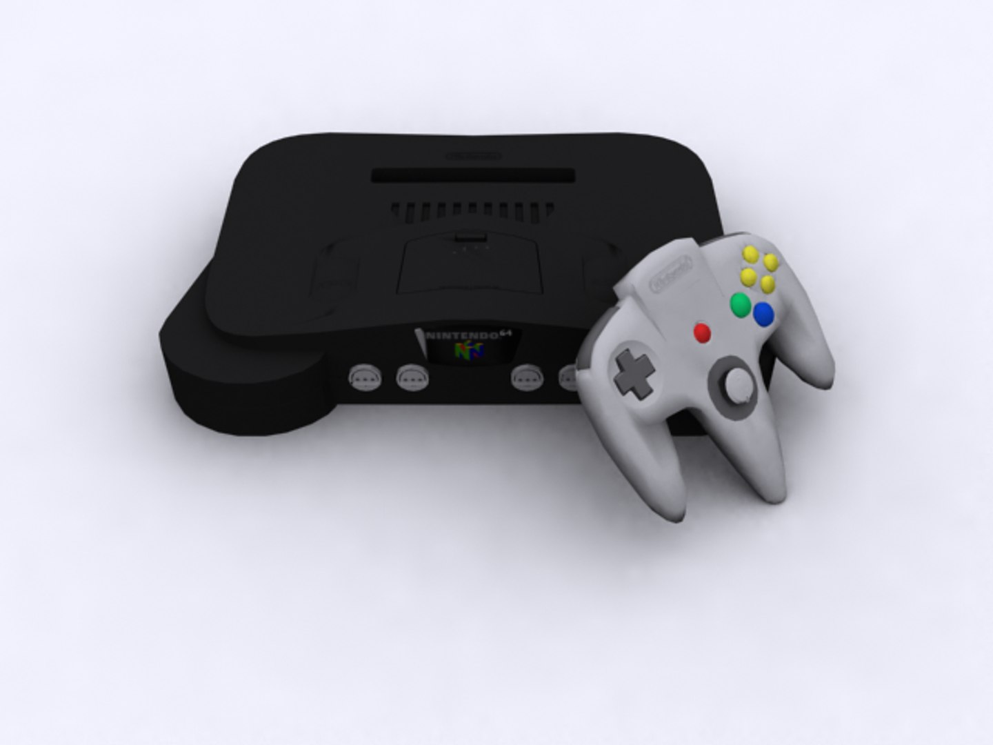 nintendo 64 3d max
