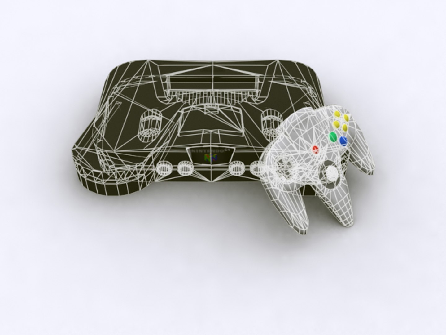 nintendo 64 3d max