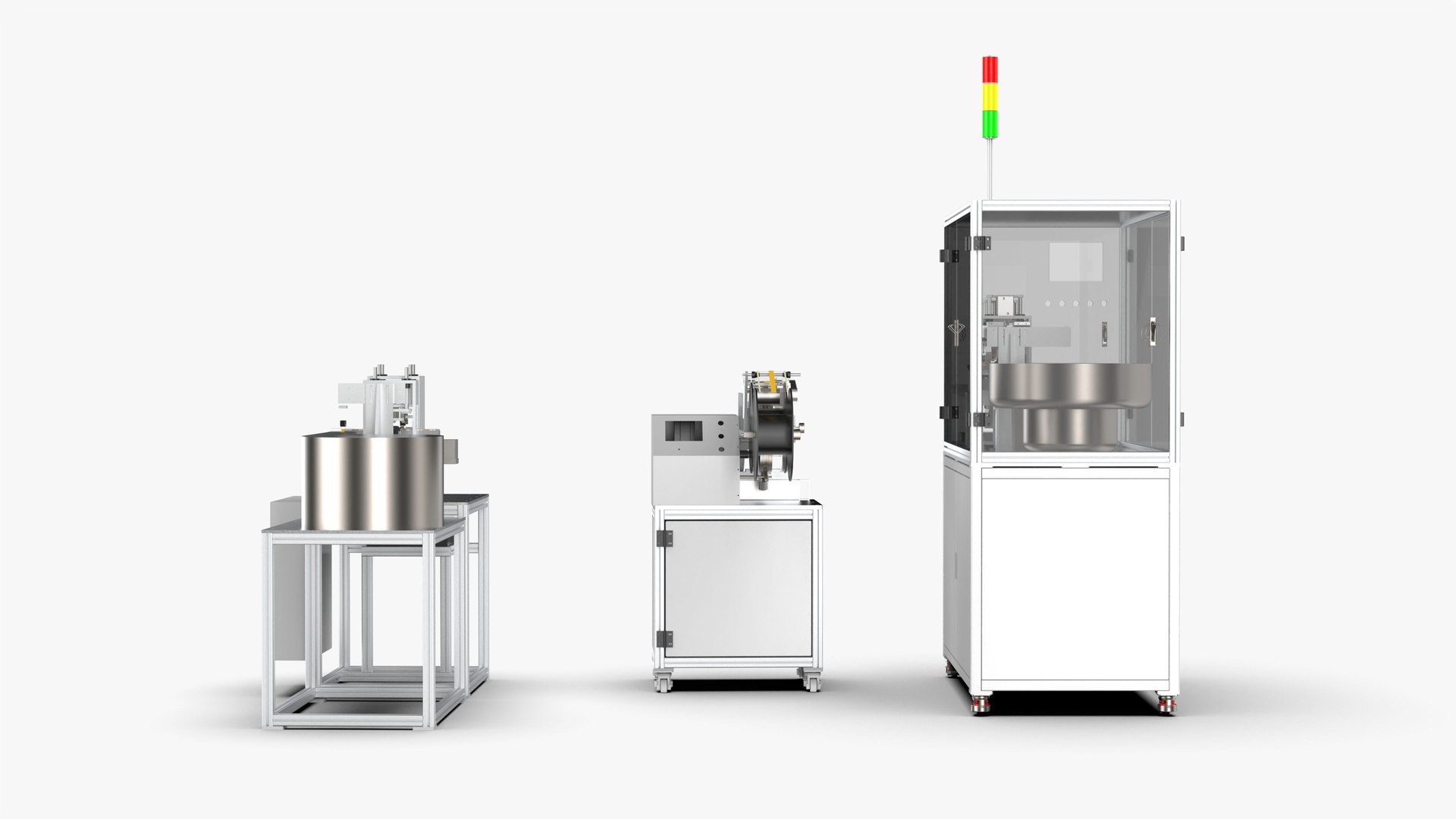 Automatic Capacitor Corner Cutting And Bending Machine 3D Model - TurboSquid 2412272