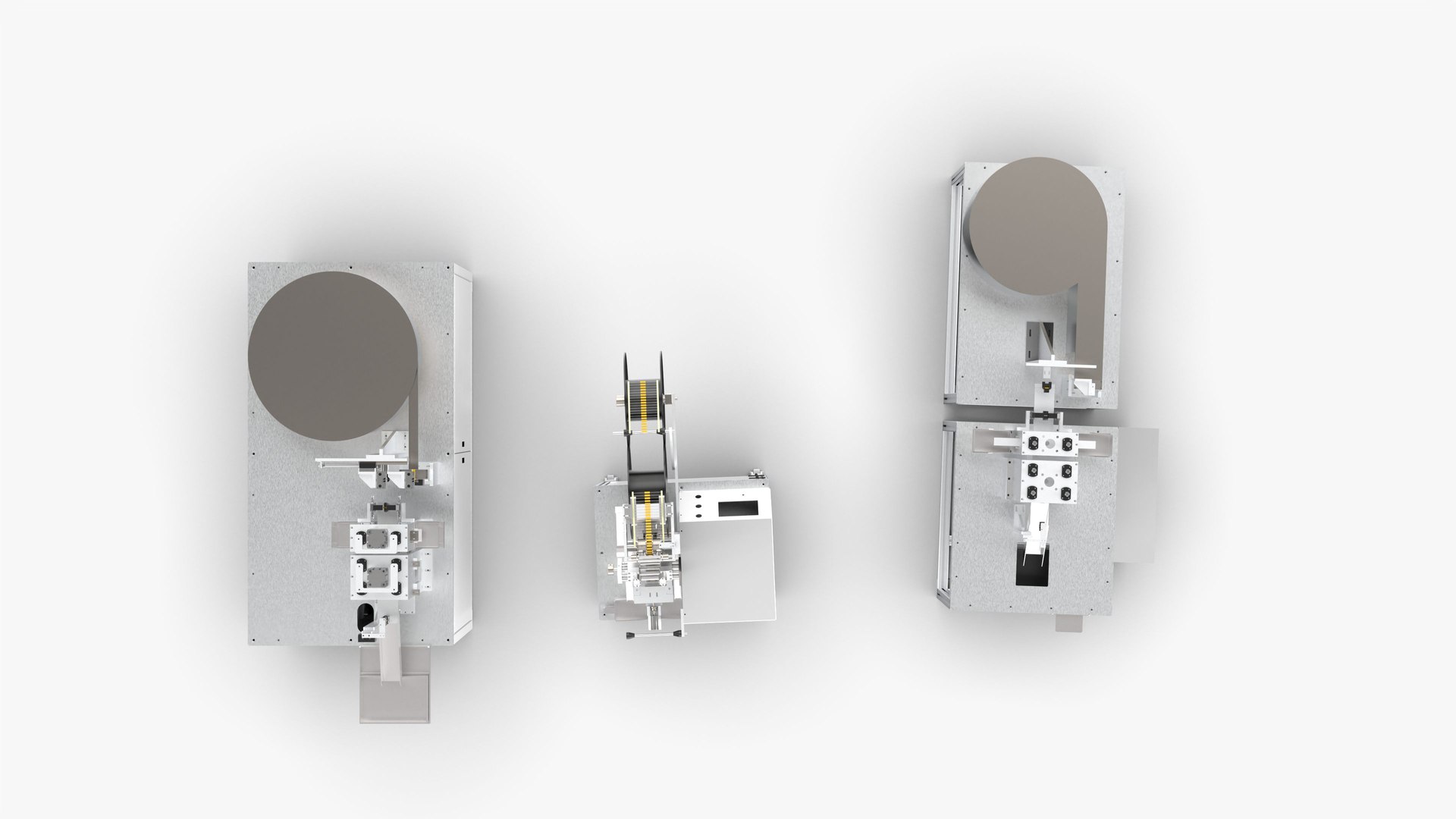 Automatic Capacitor Corner Cutting And Bending Machine 3D Model - TurboSquid 2412272