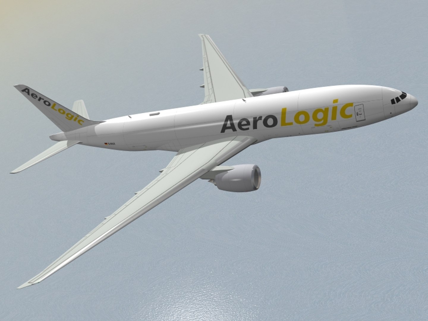 Boeing Aerologic B 777 3D Model - TurboSquid 1515715