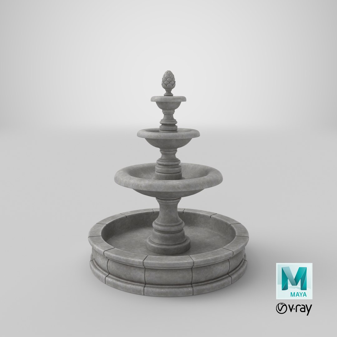 Fountain 3D - TurboSquid 1966961