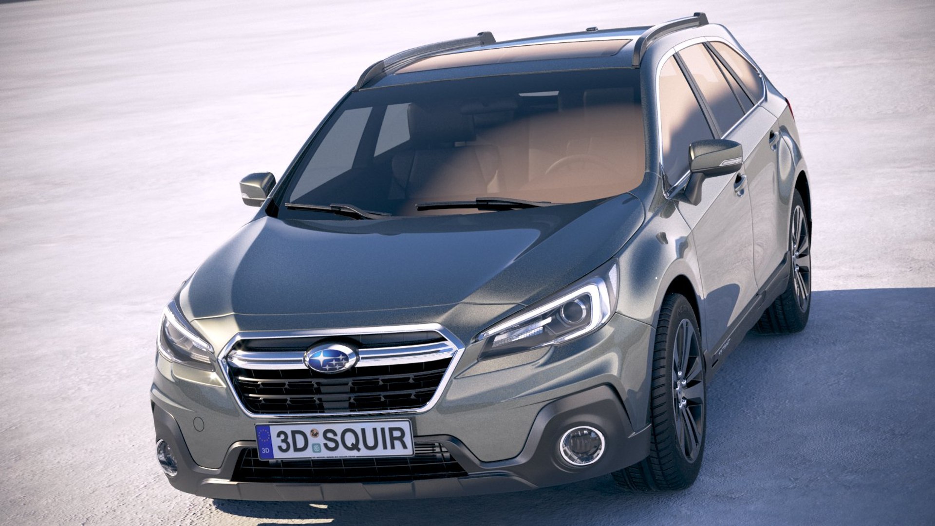 Subaru Outback Eu Model - TurboSquid 1286646