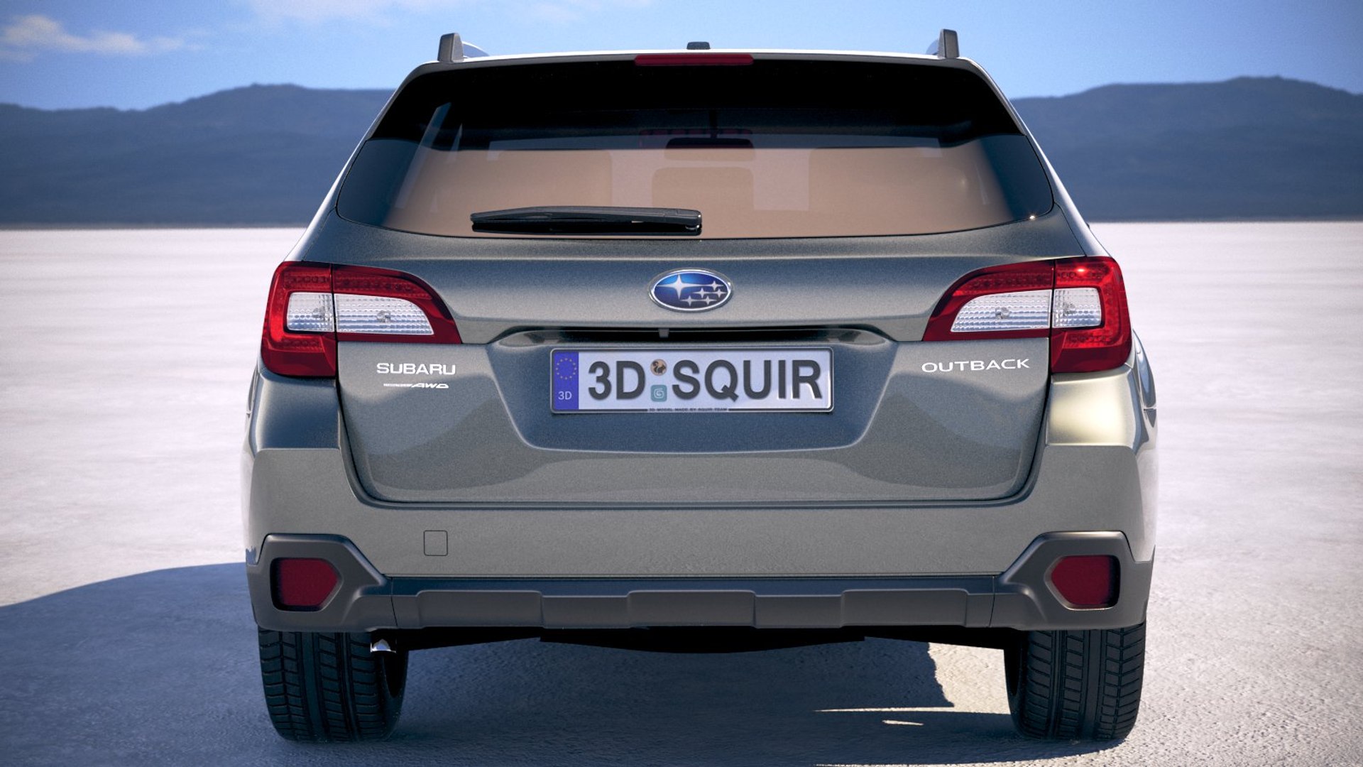 Subaru Outback Eu Model - TurboSquid 1286646