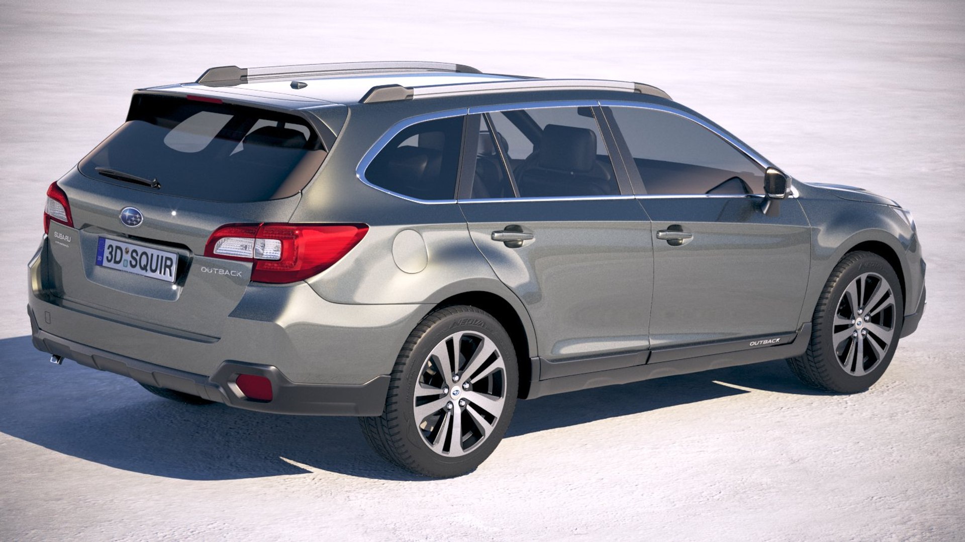 Subaru Outback Eu Model - TurboSquid 1286646