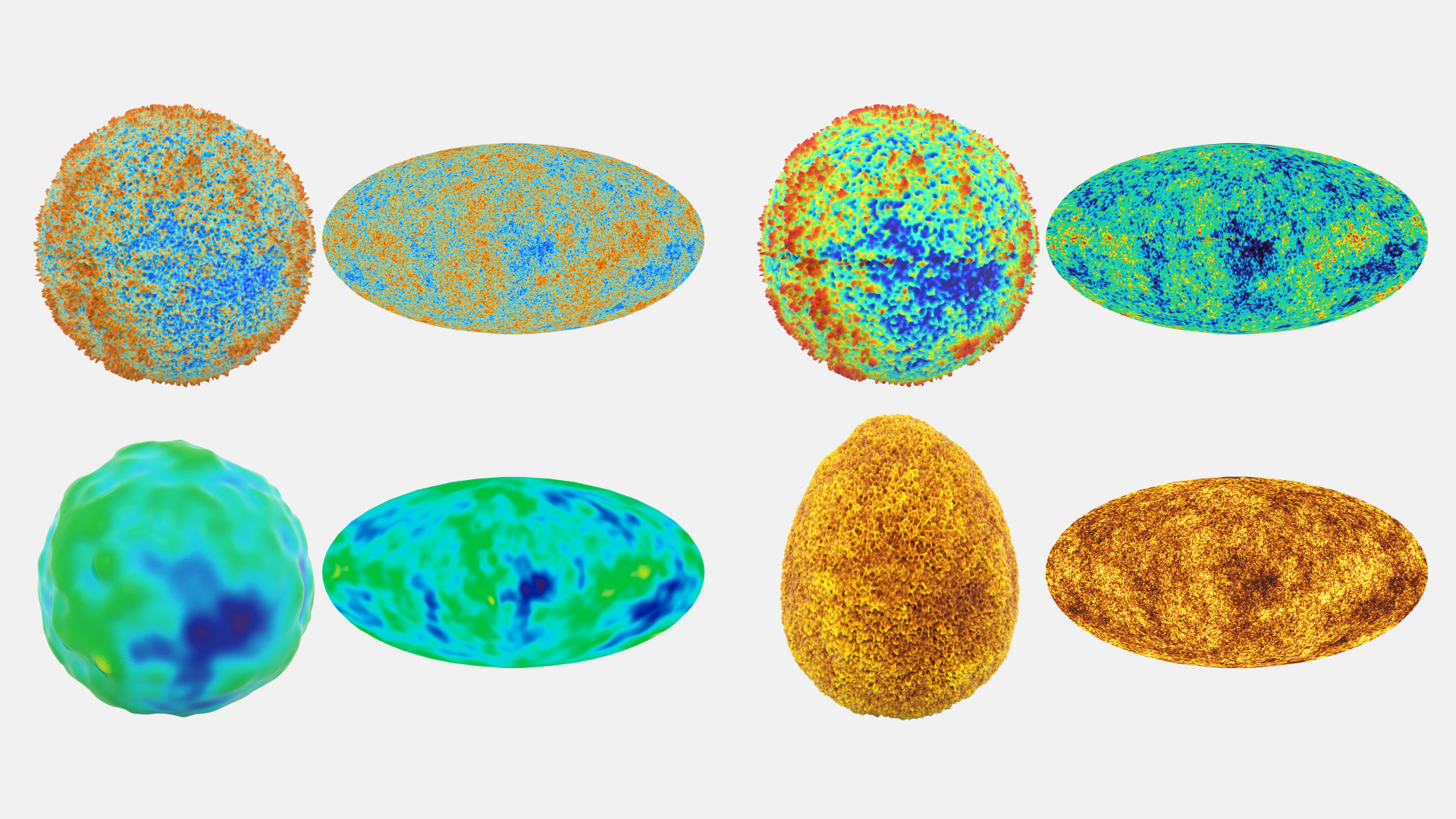 Cosmic Microwave Background Spheres - CMB 3D Model - TurboSquid 2424929