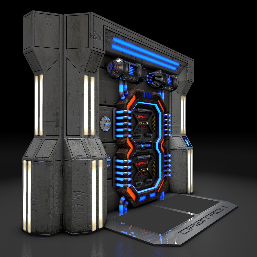 3d Futuristic Unit