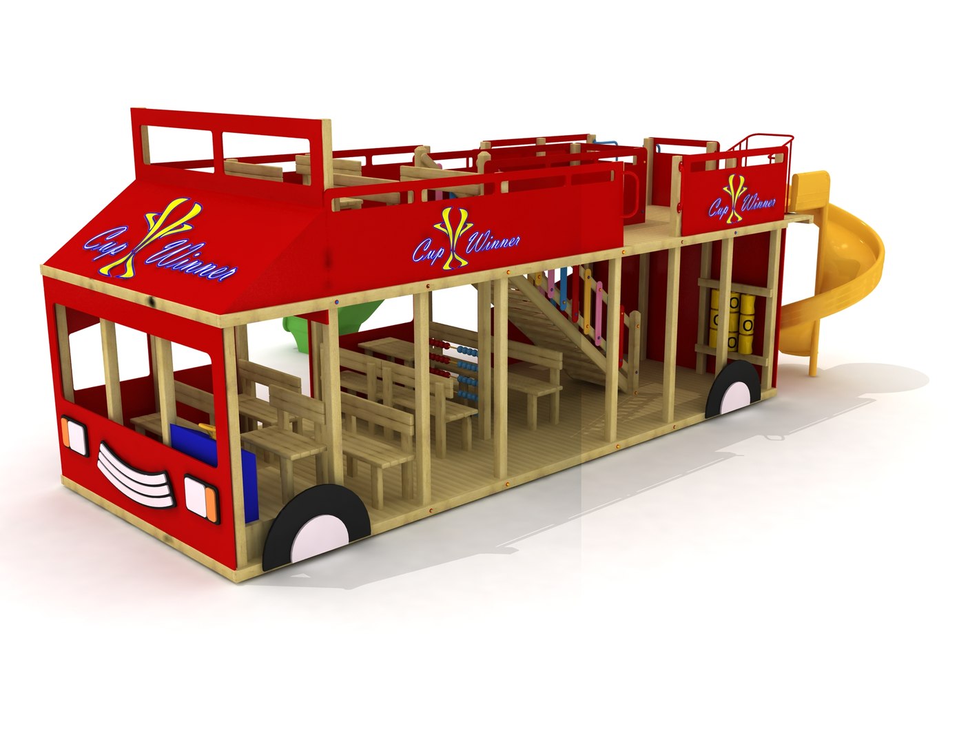 Bus Concept Playground 3D Model - TurboSquid 1537146