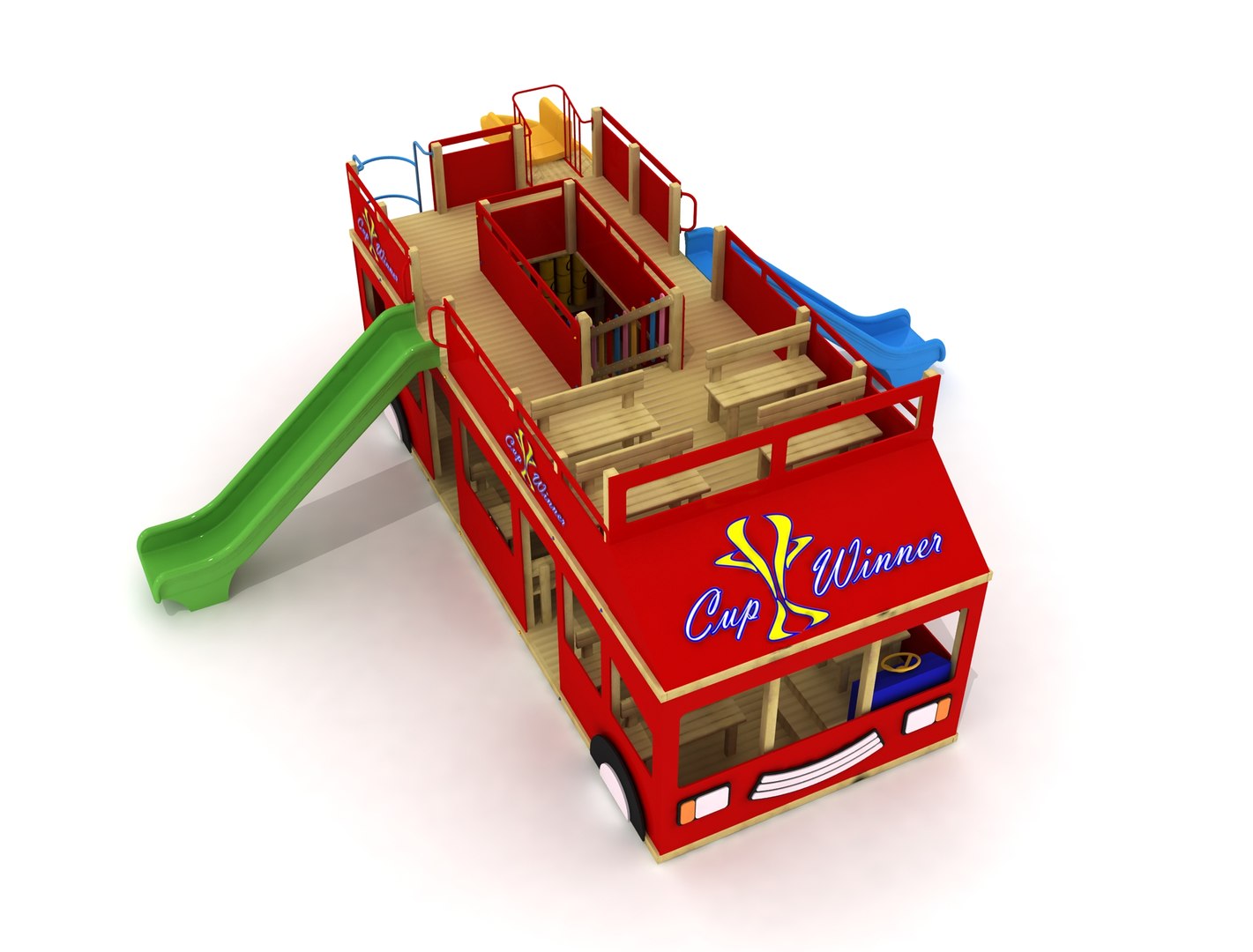 Bus Concept Playground 3D Model - TurboSquid 1537146