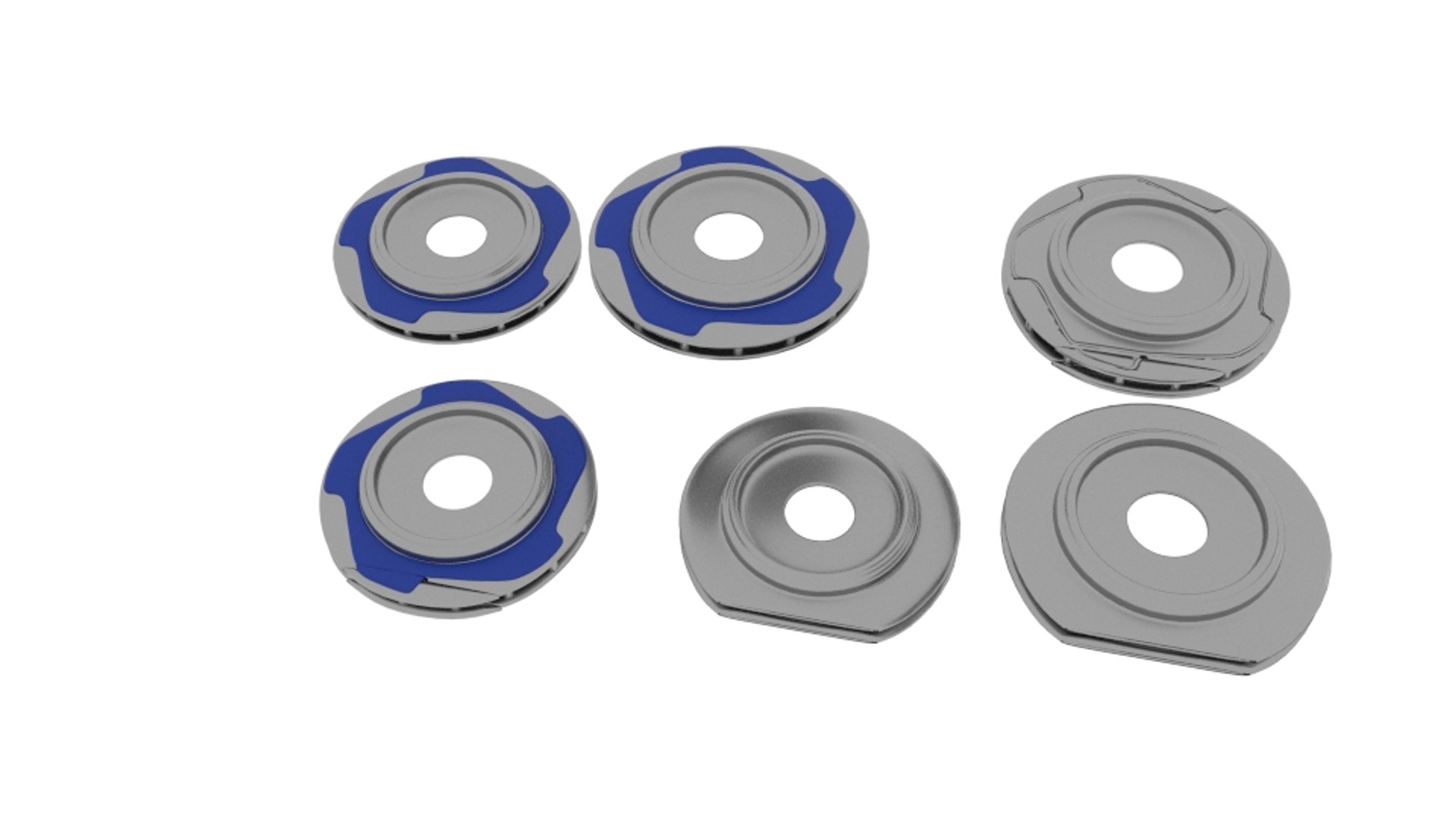 Brake Rotor Pack 3D Model - TurboSquid 1287946