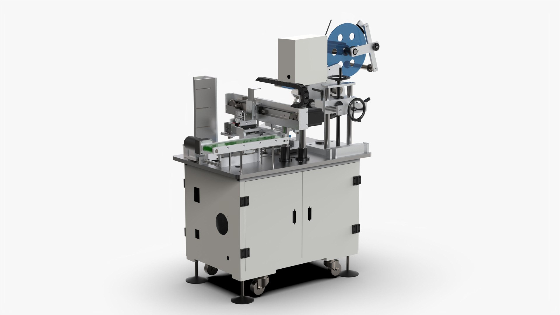 Automatic Mobile Phone Battery 4 Sides Labeling Machine 3D Model ...