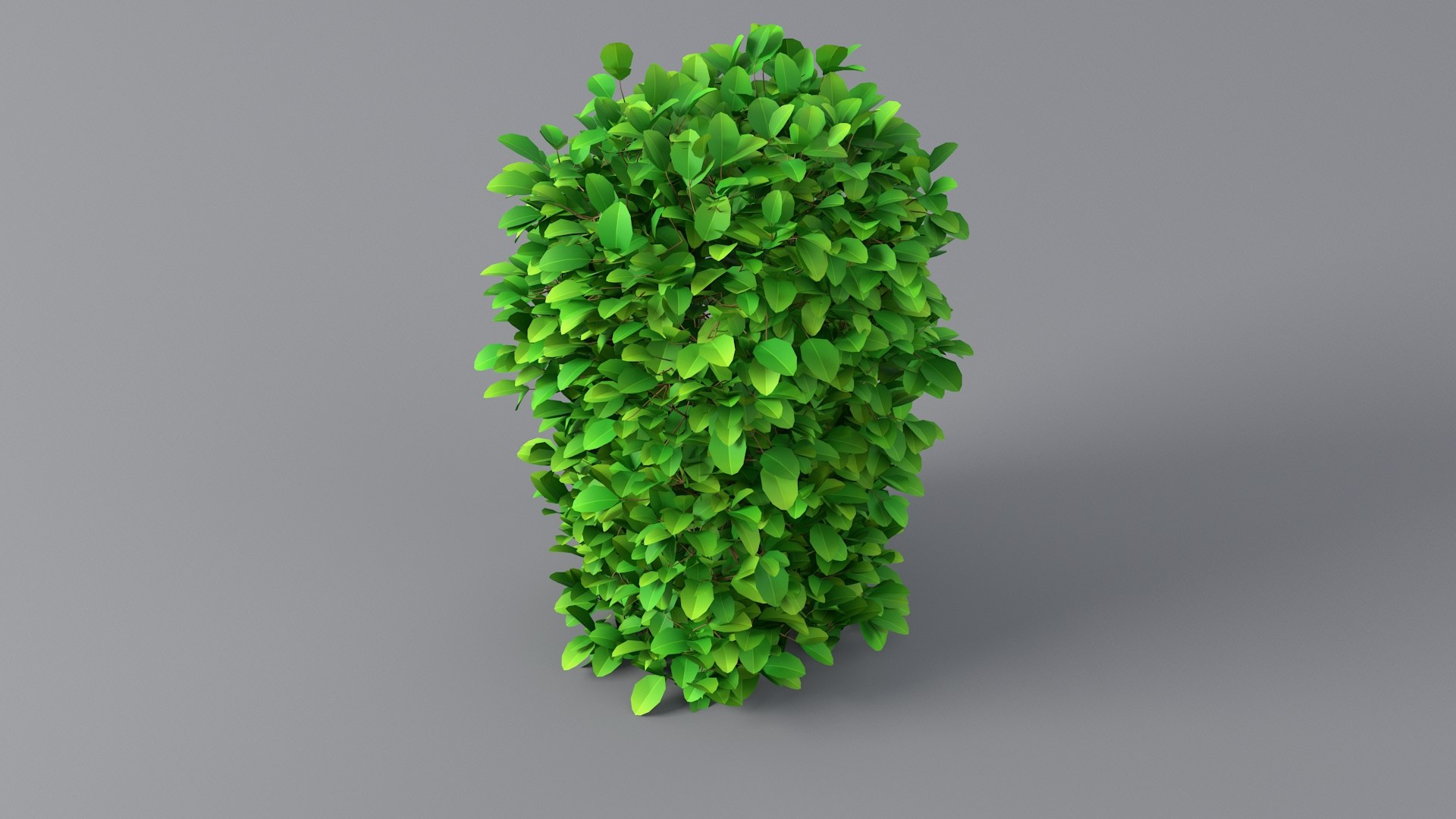 Cartoon Bush 05 3D Model - TurboSquid 1941421
